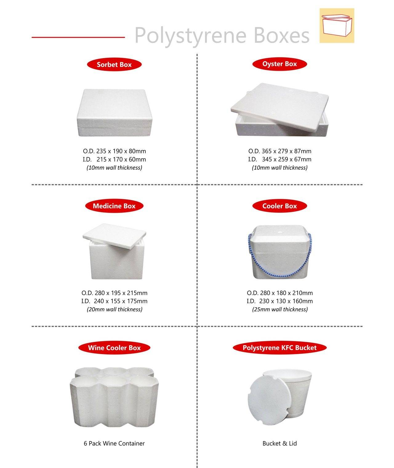 POLYSTYRENE BOXES | Plastics, Warehouse, Boxes, Bags, Port Elizabeth